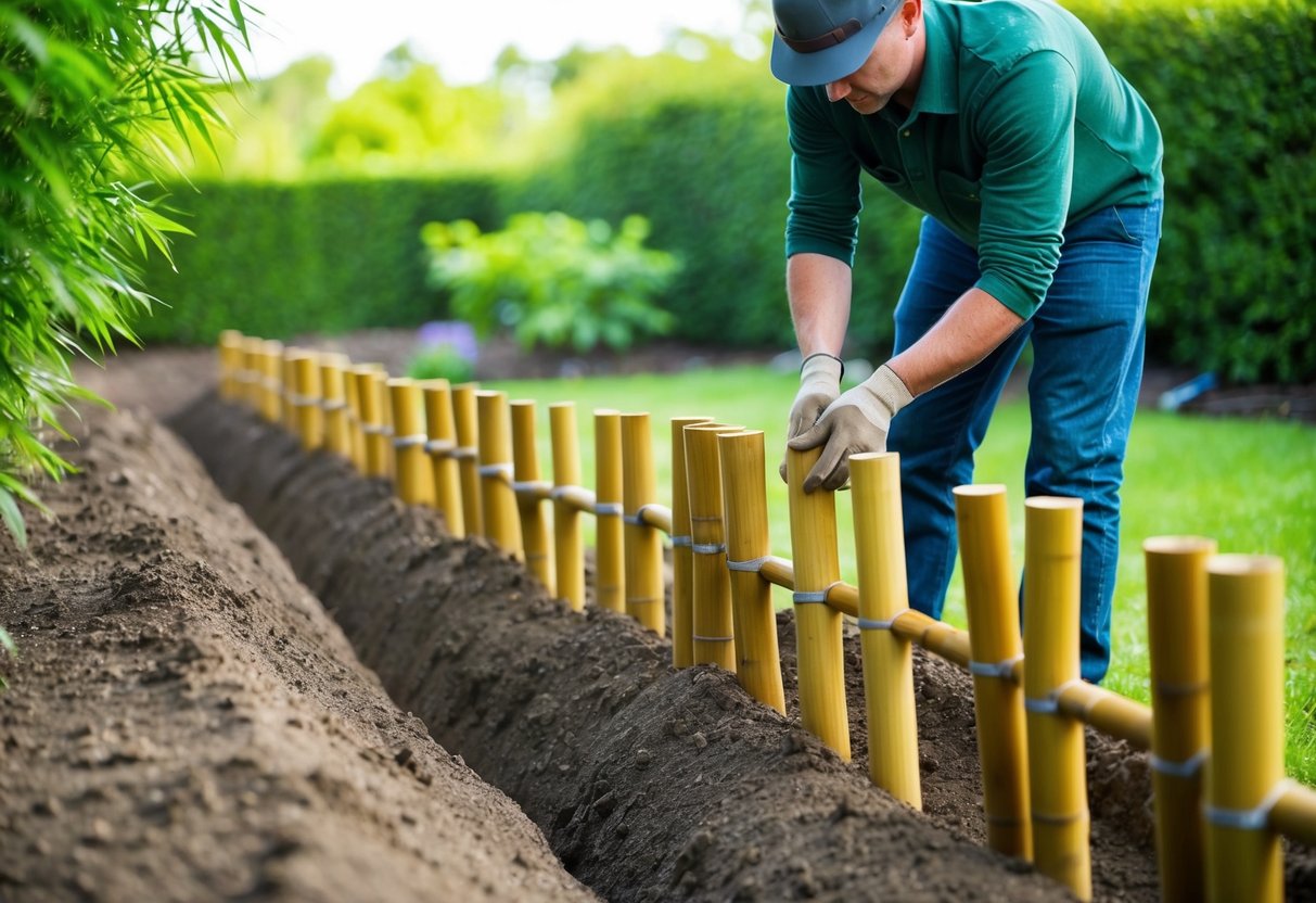 How Deep Does a Bamboo Barrier Need to Be? Essential Guidelines for ...