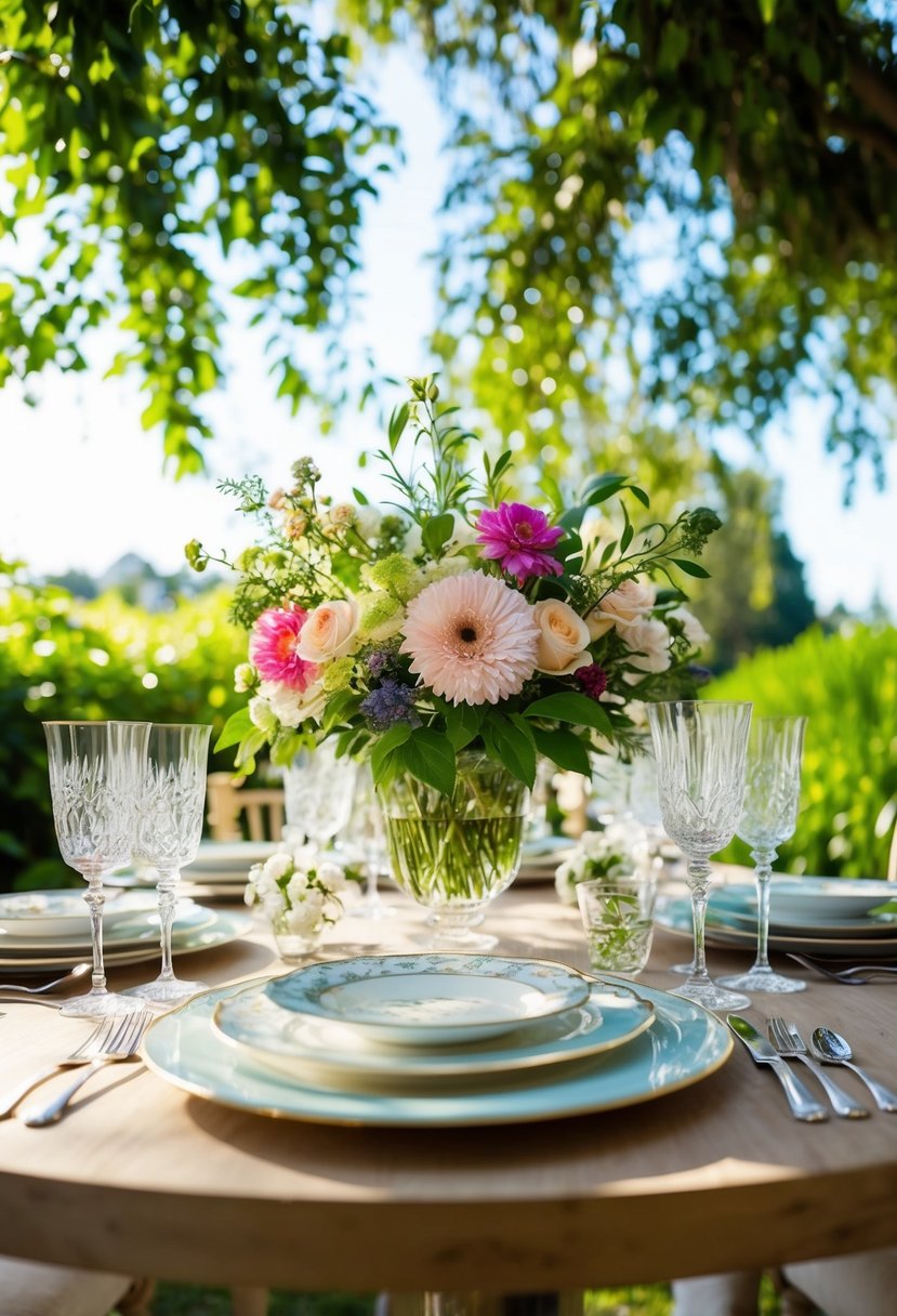 Garden Party Table Arrangement Ideas: Creative Touches for a Charming ...