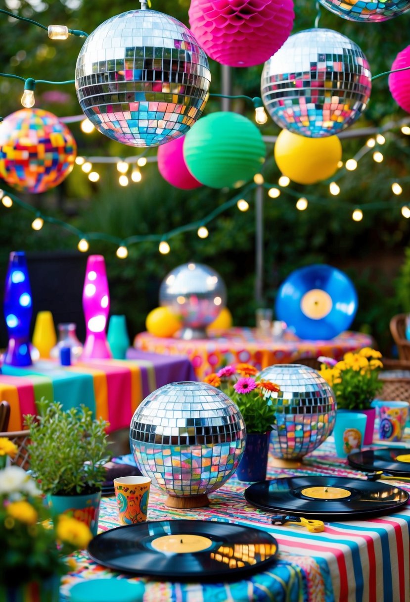 70s Themed Garden Party Decoration Ideas for a Groovy Celebration ...