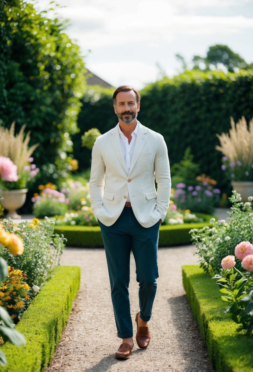 Garden Party Men's Wedding Outfit Ideas: Stylish Looks for an Outdoor ...