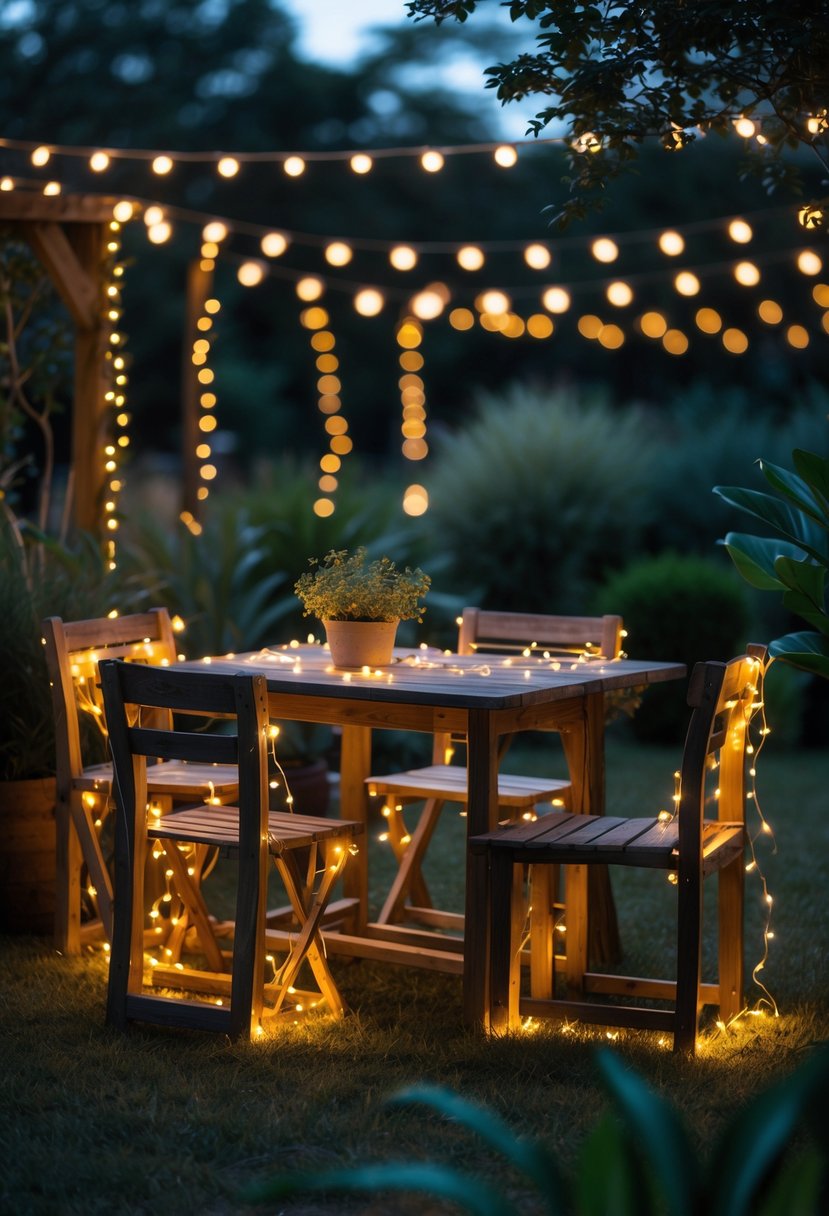 DIY Fairy Lights Garden Ideas for a Magical Outdoor Ambiance: 25 ...
