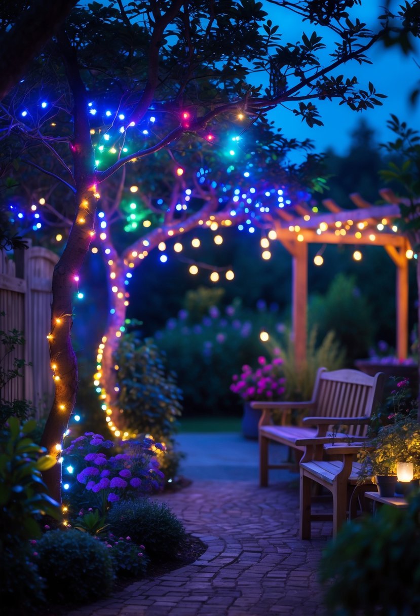 DIY Fairy Lights Garden Ideas for a Magical Outdoor Ambiance: 25 ...